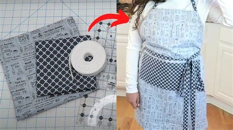 Easy To Make Apron Tutorial DIY Joy