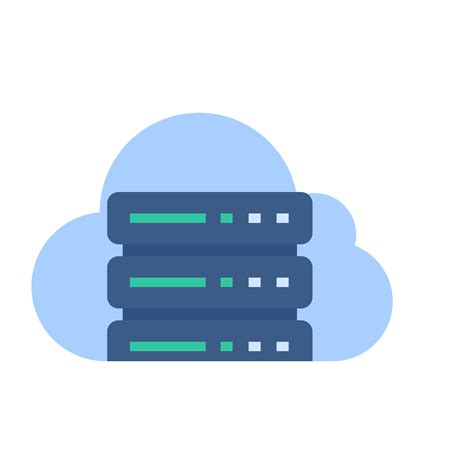 Data Center Servers Connecting To Big Data On The Cloud Large Amount Of Data Storage 14571800 Png