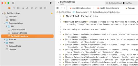 Documenting Your Swift Package Appracatappra Llc