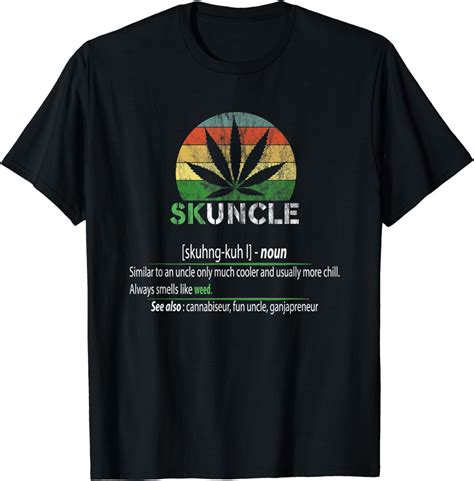Skuncle Skunkle Funny Uncle Shirt T Shirt