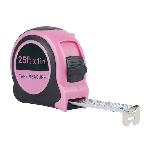 Lichamp Cinta Métrica Rosa De 25 Pies 1 Paquete De 25 Pies X 1
