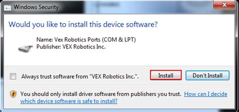 Install Robotc
