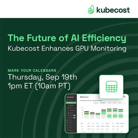 Webinar On Kubecosts Gpu Monitoring Ibm Kubecost Posted On The Topic Linkedin