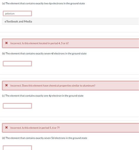 A The Element That Contains Exactly Two P Chegg Com