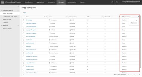 Vapptemplatelist Vmware Cloud Provider Blog