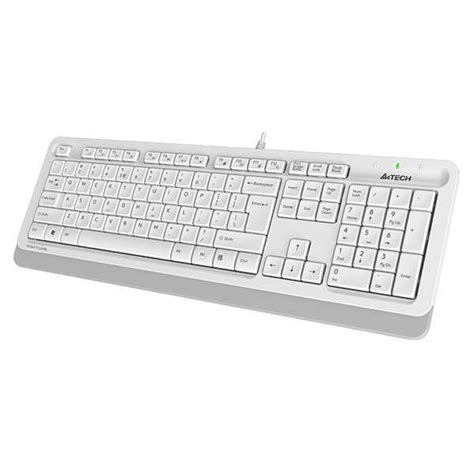 A4tech Fstyler Wired Keyboard USB White US Layout IBuy Mu