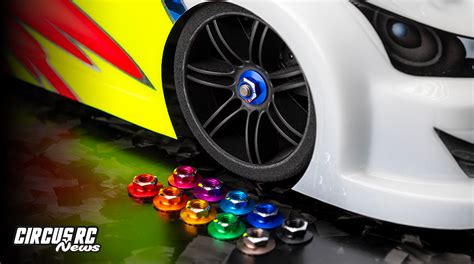 1up Racing Aluminum Lockdown M4 Wheel Nut Set Circus Rc News