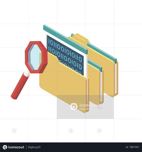 Binary Folder Checking Animated Icon Download In Json Lottie Or Mp4 Format
