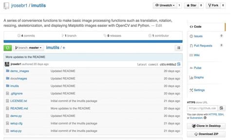 Just Open Sourced Imutils A Series Of Opencv Convenienceutility