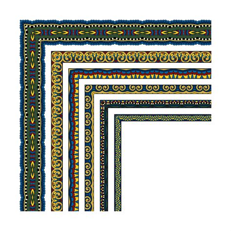 Islamic Art Border And Frame For Inside Cover Prayer Book Ready Add