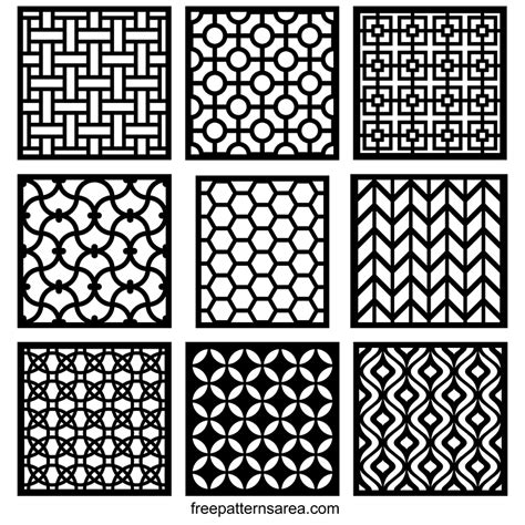 Geometric Patterns Squares