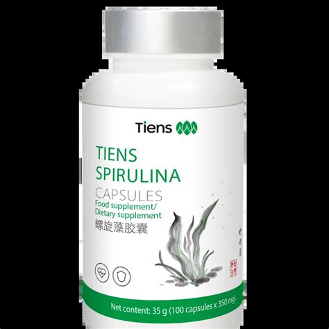 Tiens Spirulina Kapszula 100db Étrend Kiegészítők Vitaminok