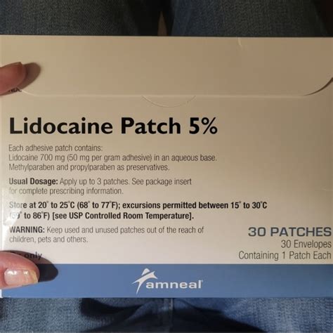Amneal Other Floral Purse Amneal Lidocaine 5 Patches 3ct Poshmark