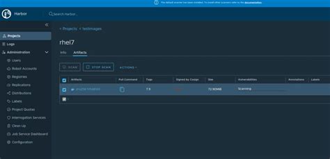 Harbor Pluggable Scanner Module Neuvector Docs