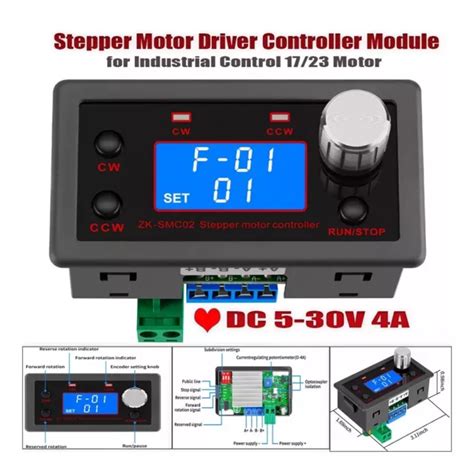 SIMPLIFIED OPERATION OF Single Axis Stepper Motors Via Advanced Controller PicClick UK