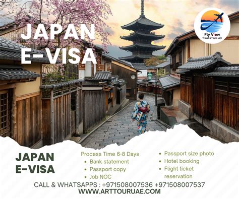 Japan EVisa Apply With Fly View Travel And Tours