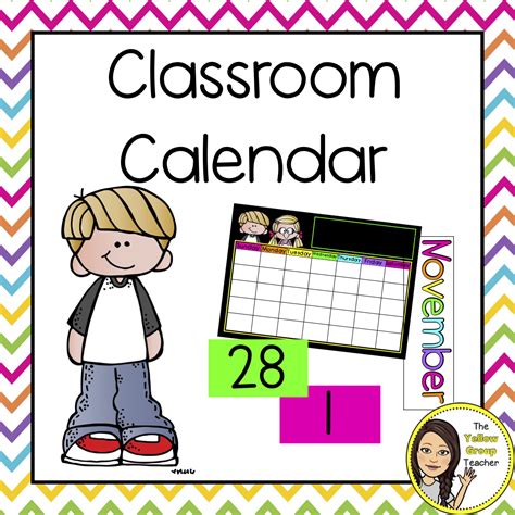 Classroom Calendar • Teacha