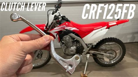 Crf125fb Clutch Lever Replacement Vid 20 Youtube