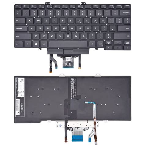 Dell Latitude 5400 5411 5401 5410 Laptop Keyboard Black Different From 7400 Because Of The