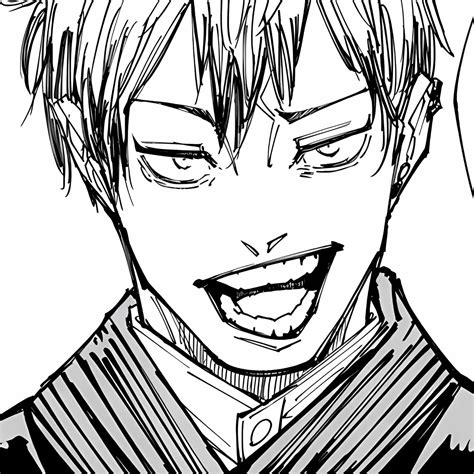 Naoya Zenin Jujutsu Manga Art Manga Illustration