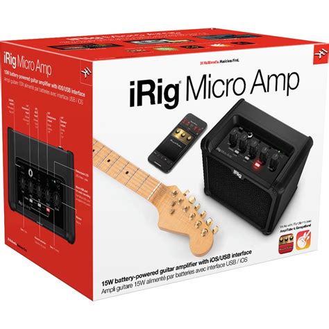 Ik Multimedia Irig Micro Amp Guitar Amplifier