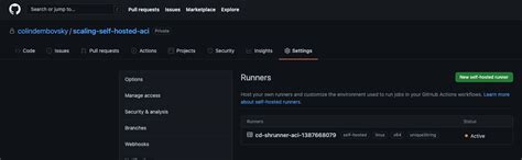 On Demand Ephemeral Self Hosted Runners Colins Alm Corner