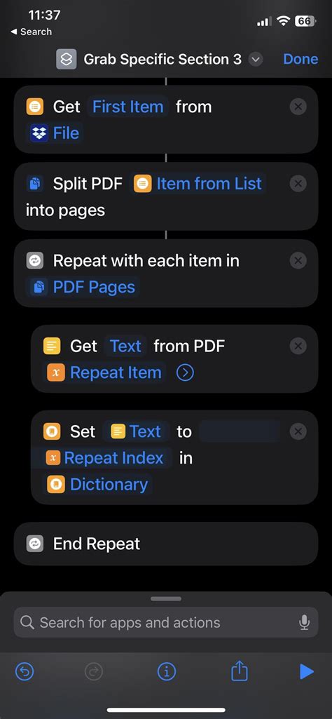 Help Shortcut To Create A Dictionary Based On Text In Pdf File R