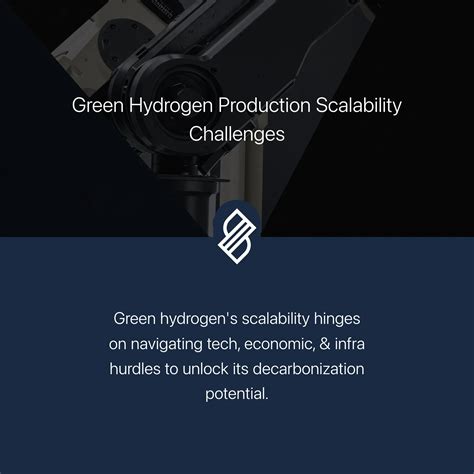 Green Hydrogen Production Scalability Challenges → Scenario