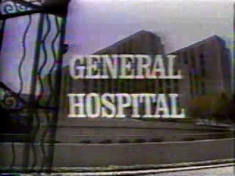 General Hospital 1976 1993 Opening No Siren Youtube