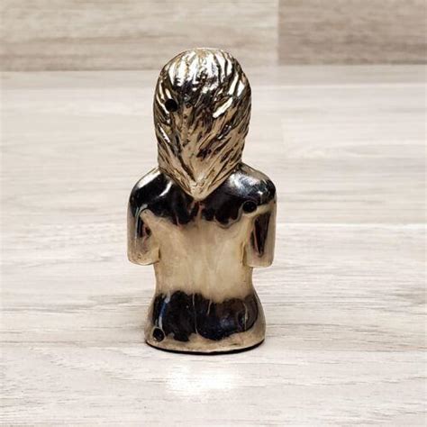 Vintage Nude Female Bust Butane Torch Lighter Naked Woman Lady Cigar 3