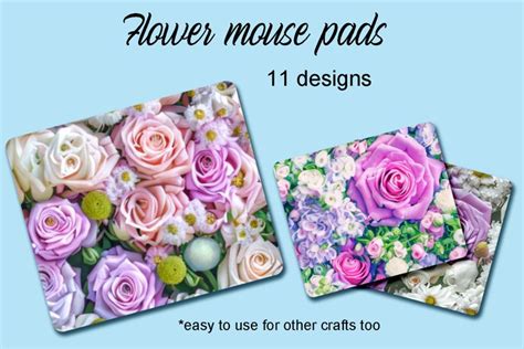 Flower Mouse Pads