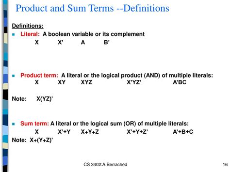 Ppt Chapter 2 Boolean Algebra And Logic Functions Powerpoint Presentation Id 626628