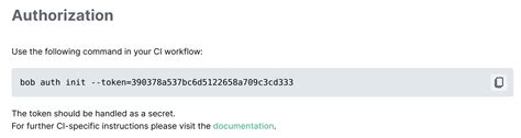 Using Bob With Github Actions Bob Docs