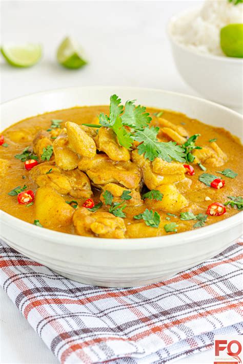 Thai Yellow Chicken Curry Restaurant Style Flavor Quotient