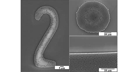 Self Assembly Patterning Of Silica Colloidal Crystals Langmuir