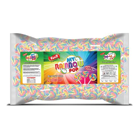 Rainbow Pop Fancy Lollipop Bakewell Biscuits