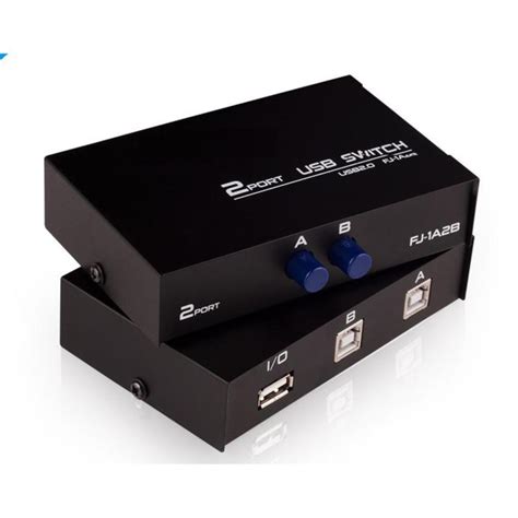 Usb 20 Printer Sharing Switch Switcher Usb Hub Adapter 2pc And 1