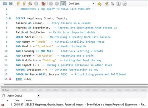 Onaopemipo Adeniyi 🇳🇬🌍 On Linkedin Sql Datahumor Growth