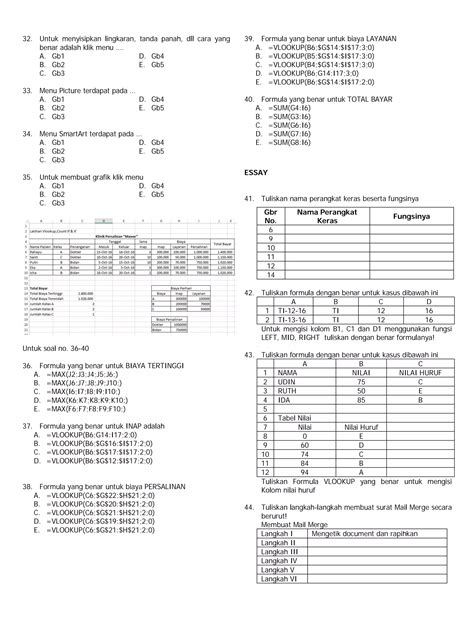 Latihan Soal Tik Kelas X Pdf