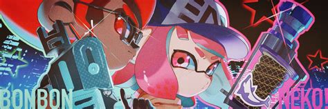 Inkling Inkling Girl And Octoling Splatoon And 1 More Drawn By