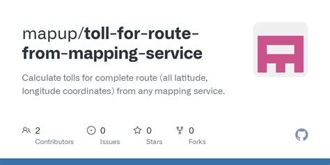 Github Mapuptoll For Route From Mapping Service Calculate Tolls For Complete Route All