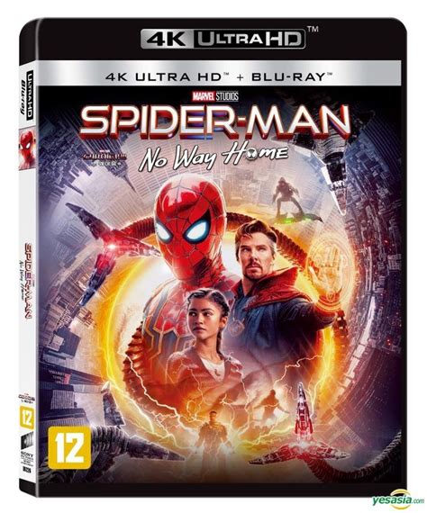 Yesasia Spider Man No Way Home 4k Ultra Hd Blu Ray Korea Version