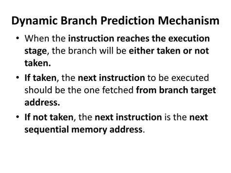 Ppt Branch Prediction Logic Powerpoint Presentation Free Download Id1776477