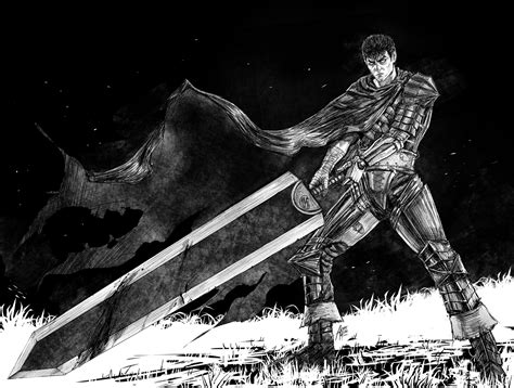 Guts Berserk Drawn By Azuremeraki Danbooru