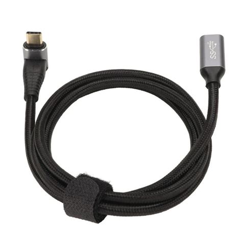 Right Angle Usbc Extension Cable Usb C 3 1 Male Usb Charging Cable Type C Maleto Female Right