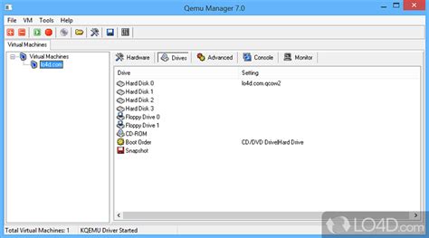 Qemu Manager Screenshots
