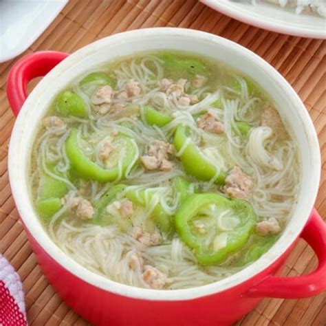 Miswa At Patola Soup Kawaling Pinoy