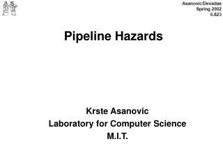 PPT Pipeline Control And Hazards PowerPoint Presentation Free Download ID