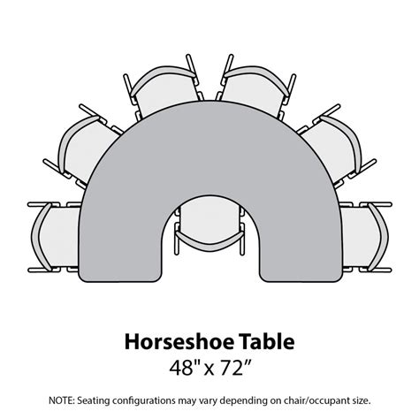 Free Horseshoe Table Clipart Download Free Horseshoe Table Clipart Png