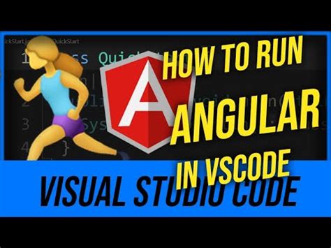 How To Run Angular In VSCode Visual Studio Code YouTube